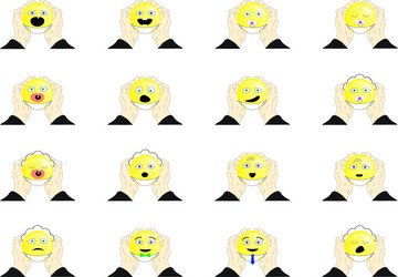 Emoji in Diapers Vector Images (34)