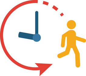 Endurance icon premium style design from fitness Vector Image