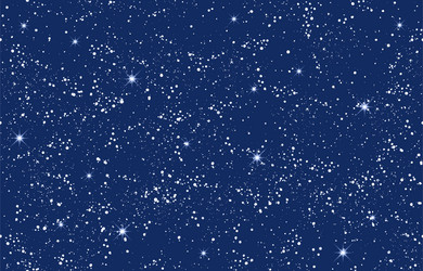 Sky blue background with stars seamless boho Vector Image