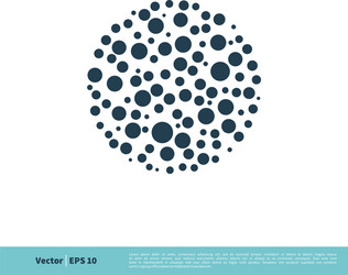 Abstract molecule ion background template design Vector Image