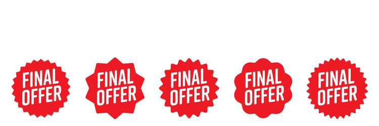 Offer Sticker Vector Images (over 130,000)