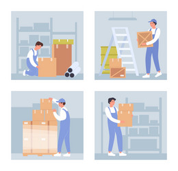 Warehouse Cartoon Vector Images (over 12,000)