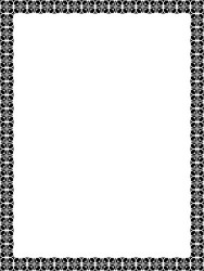 Page border a4 design for project Royalty Free Vector Image