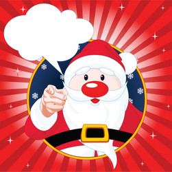 Santa claus Royalty Free Vector Image - VectorStock