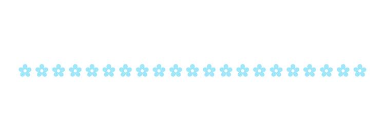 Cute spring floral divider borders springtime Vector Image Cute spring floral divider borders springtime Vector Image