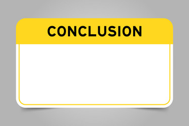 Presentation Conclusion Vector Images (over 270)