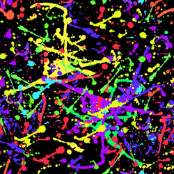 Abstract pop art color splash pattern Royalty Free Vector