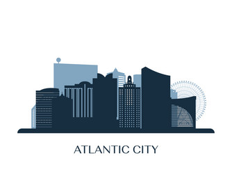 Atlantic City Skyline Vector Images (over 140)