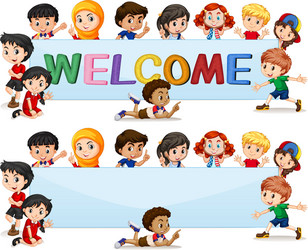 Multicultural Kids Clip Art Vector Images (over 190)