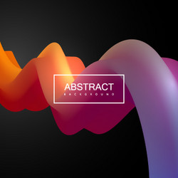 3d realistic fanfare music concept design Vector Image