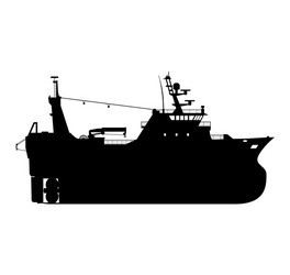 Fishing Trawler Vector Images (over 1,600)