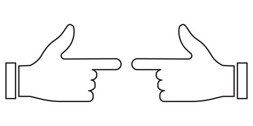 Finger Poke Vector Images (over 160)