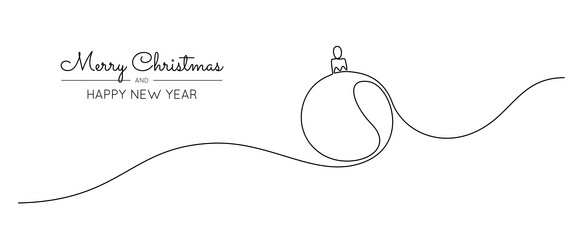 One Line Drawing Christmas Vector Images (over 2,400)