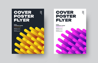 Cover template with geometric rhombus design Vector Image