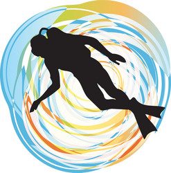 Swimming Royalty Free Vector Image - VectorStock