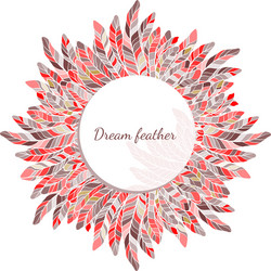Round Feather Frame Vector Images (over 750)