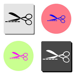 Scissors Perforation Vector Images (70)