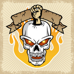 Skeleton Hand Fist Vector Images (85)