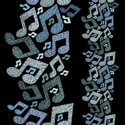 Continuous Line Music Notes Vector Images (over 750)