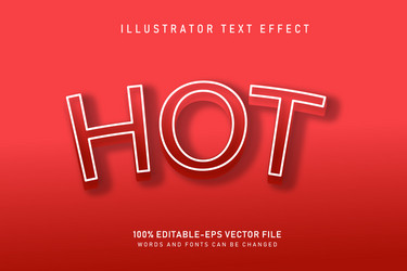 Boxing text effect Royalty Free Vector Image - VectorStock