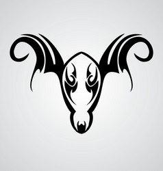 Goat Aries Tribal Vector Images (80)