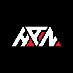 Han letter logo design in six style polygon Vector Image