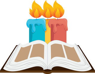 Sacred holy bible icon Royalty Free Vector Image