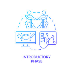 Technology red gradient concept icon Royalty Free Vector