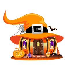 Magic little house Royalty Free Vector Image - VectorStock