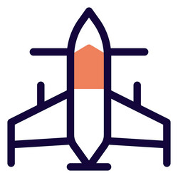 Gyrocopter plane with front aeronautics Royalty Free Vector