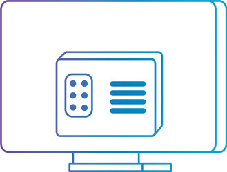 Monitor Back View Vector Images (over 500)