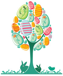 Colorful cartoon eggs set Royalty Free Vector Image