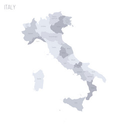 Italy Map Grey Vector Images (over 280)