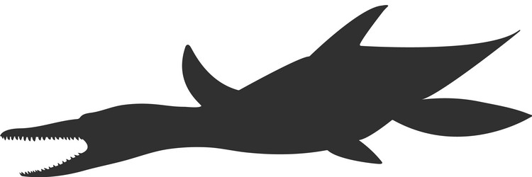 Mosasaurus Dinosaur Icon Vector Images (93)