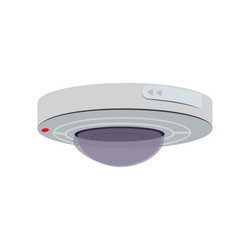 Ceiling camera turned on Royalty Free Vector Image