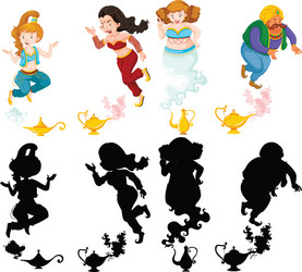 Cartoon Genie Girl Vector Images (87)