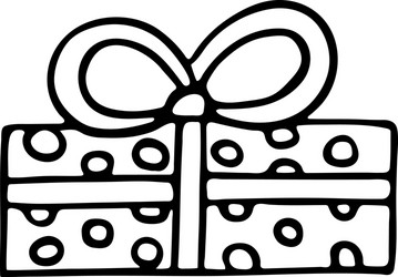 Hand drawn outline square Royalty Free Vector Image