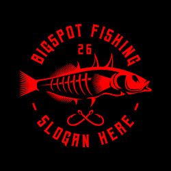 Logo Fish Skeleton Vector Images (over 930)