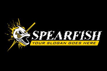 Marlin swordfish fish skull skeleton in modern Vector Image