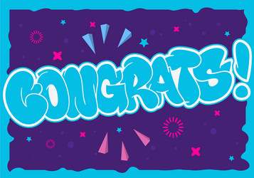 Congratulations Graffiti Vector Images (over 470)