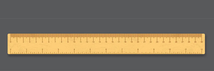 Ruler Clipart Wooden Vector Images (86)