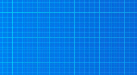 Blue square grid blueprint Royalty Free Vector Image