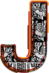 Font Inca Alphabet Vector Images (over 140)