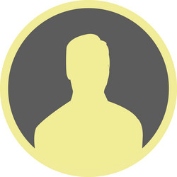Male user circle icon black avatar icon user Vector Image
