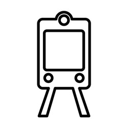 Train logo design inspiration Royalty Free Vector Image