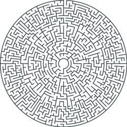 Difficult Mazes Circular