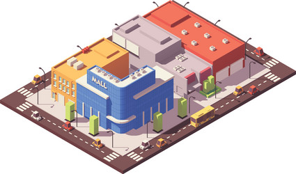Set of isolated 3d isometric realistic cartoon Vector Image
