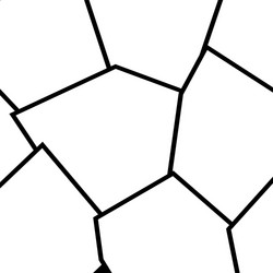 Black and white fragmentation background Vector Image