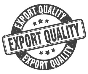 Export stamp export label round grunge sign Vector Image