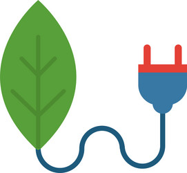 Energy development icon simple flat element from Vector Image